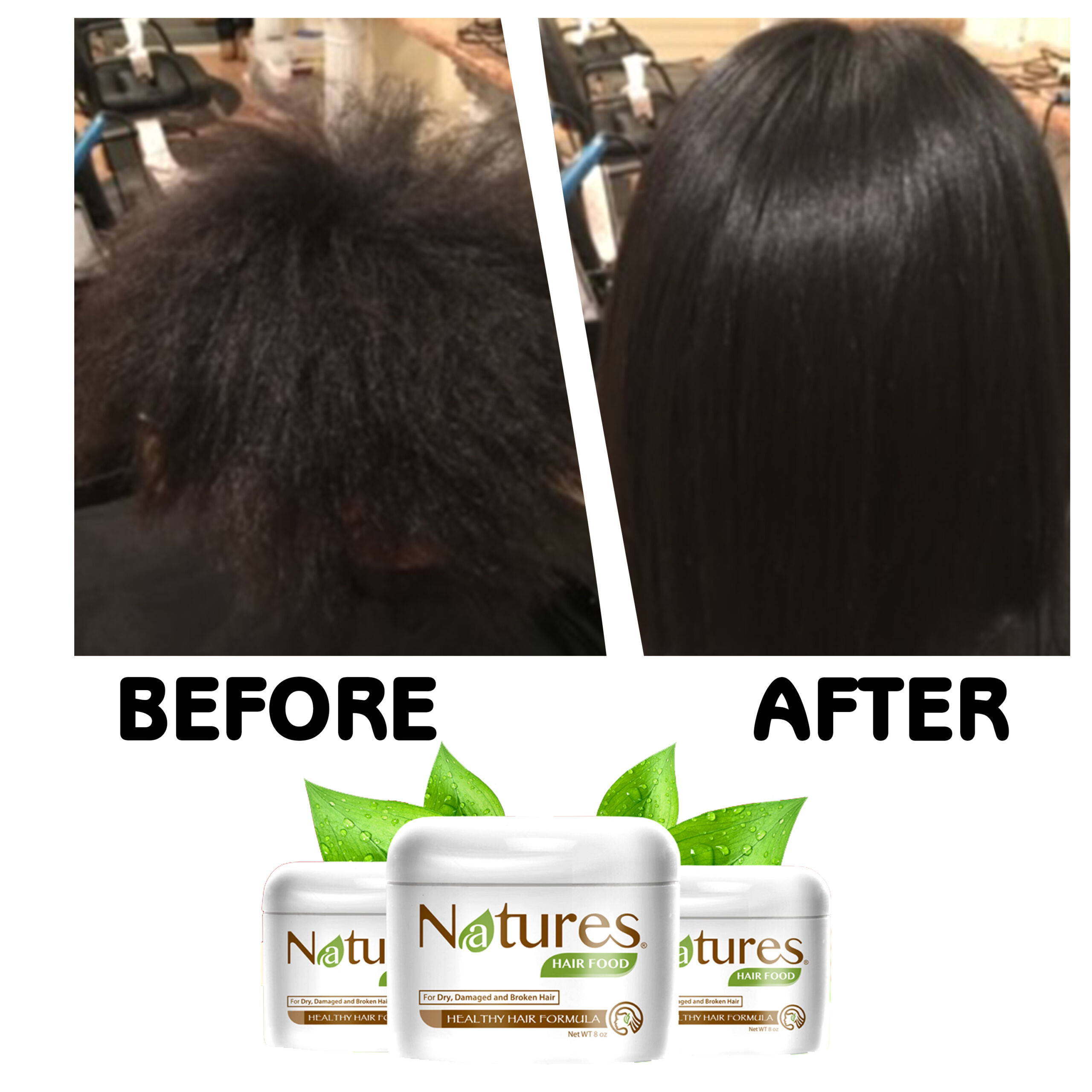 Nature's Hair Food – The only food your hair will need.